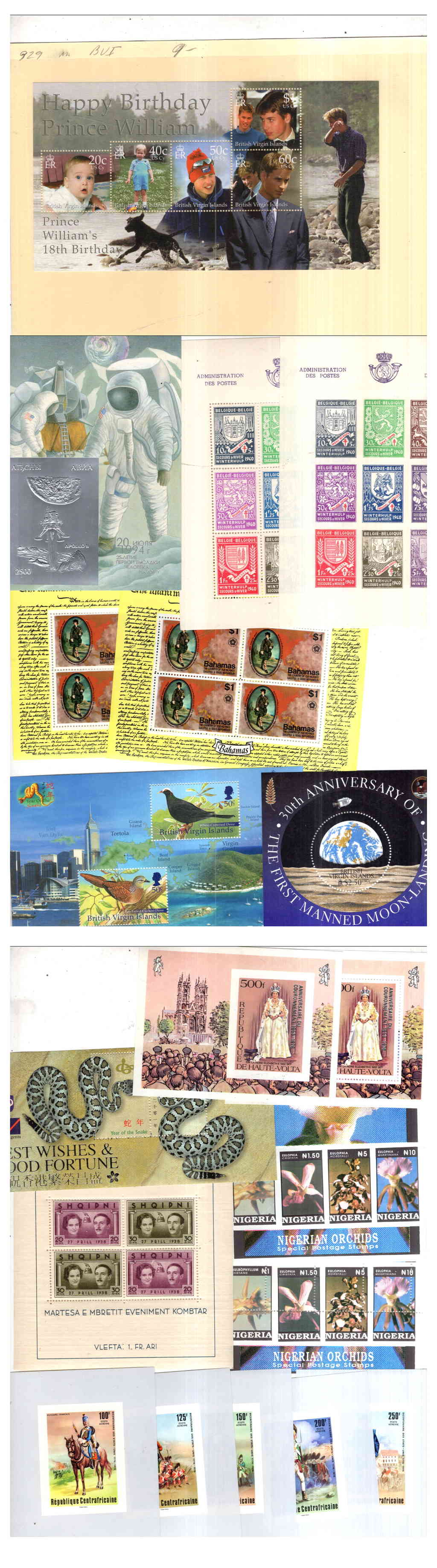 Collections, Lots : 9854941 World Sheets Specials