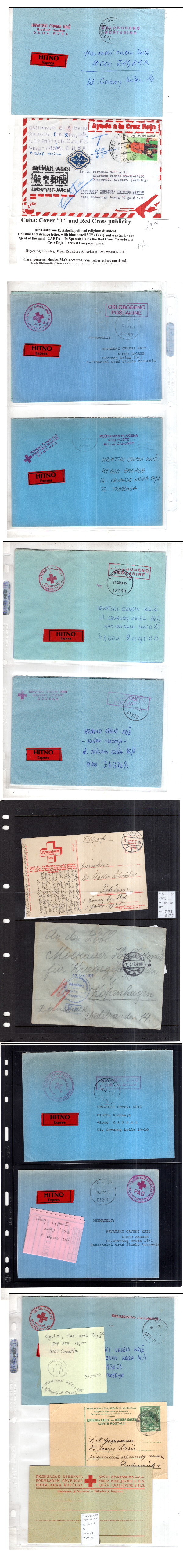 Collections, Lots : 9857989 WORLD RED Cross CARDS