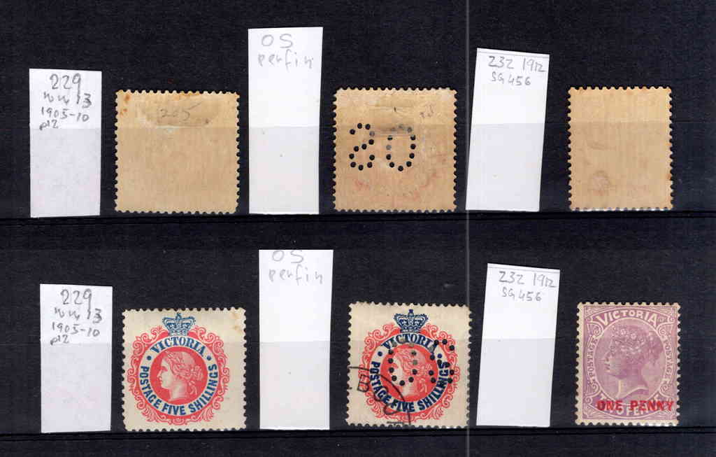 Australia States : 9860352 Victoria Scarce items MINT/Used