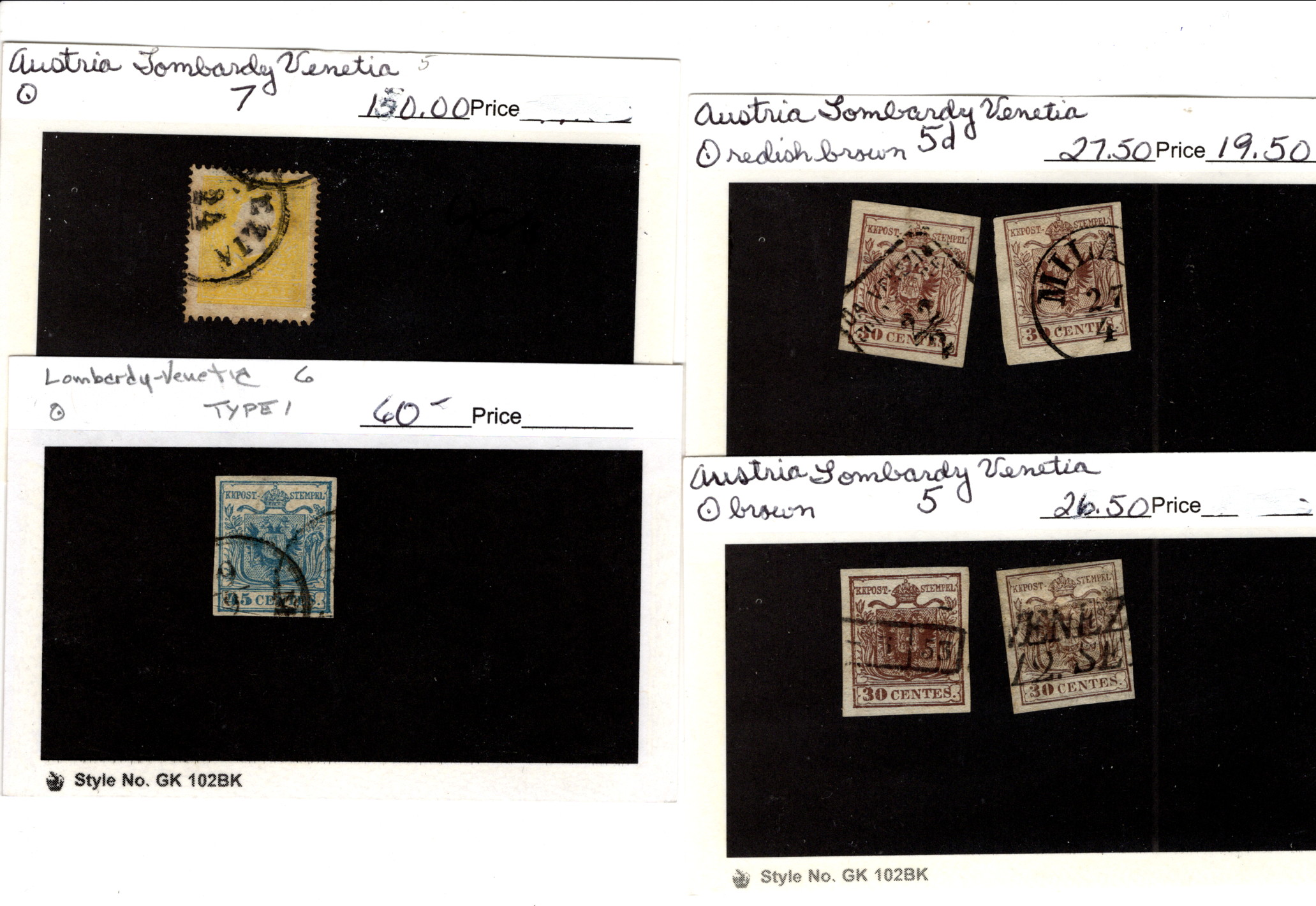 Austria & Area : 9891657 Austria & Colonies Used Selections Superb!
