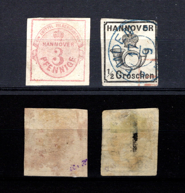Germany & Area : 9892477 Hanover 2x Scarce MINT/Used ITEMS Signed WOW!