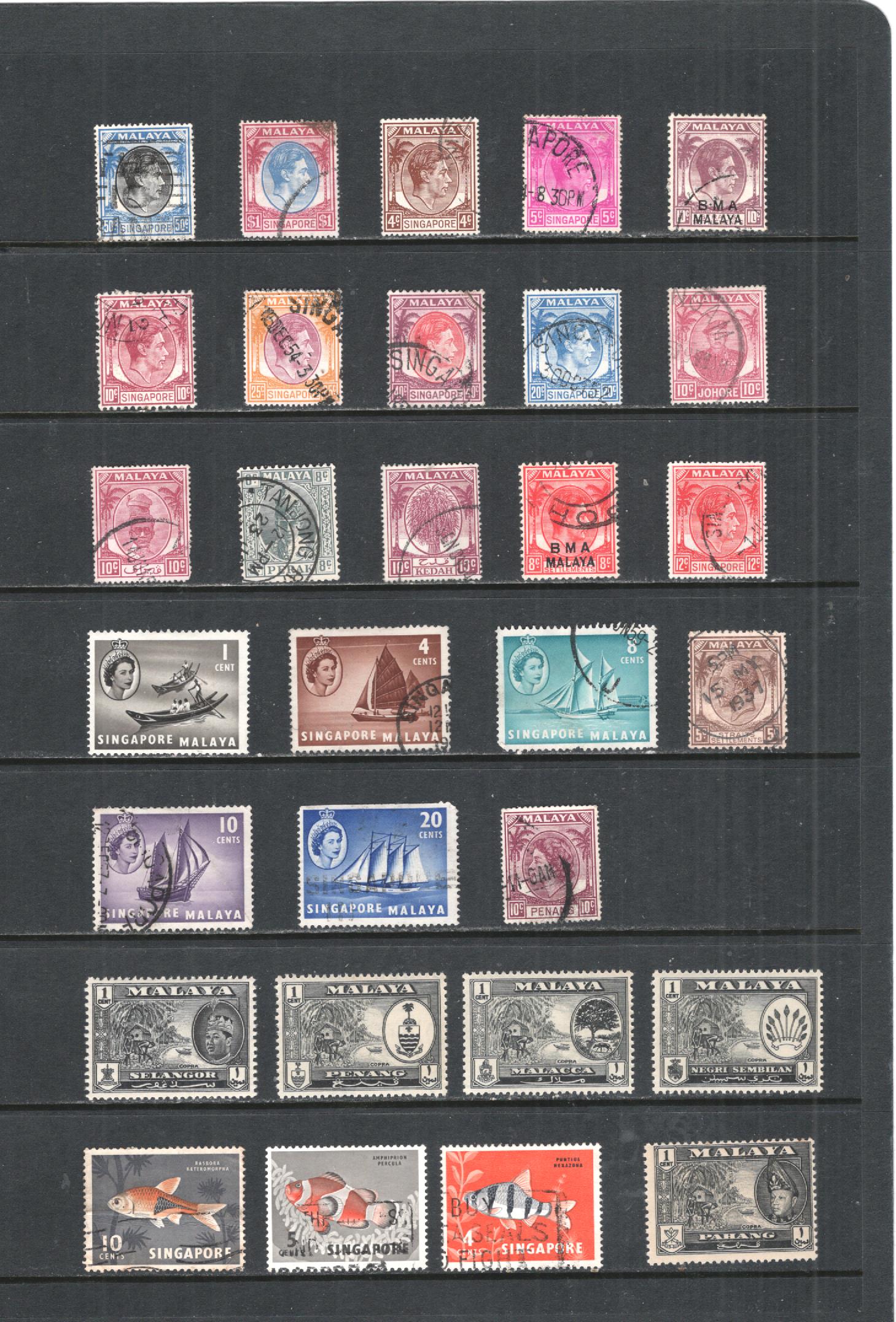 British Asia : MALAYA / SINGAPORE