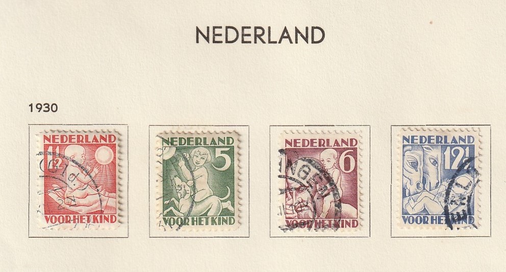 Netherlands : NETHERLANDS 1925 - 30 SETS MH CV $290