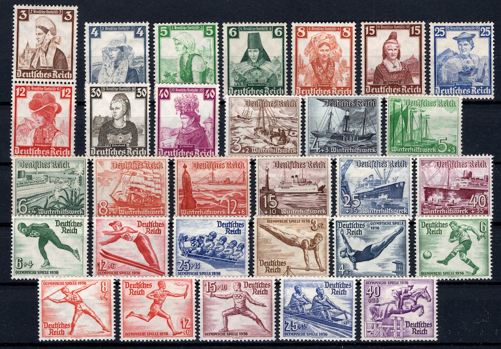Germany : German Empire: Lot Mint Sets Semi Postals