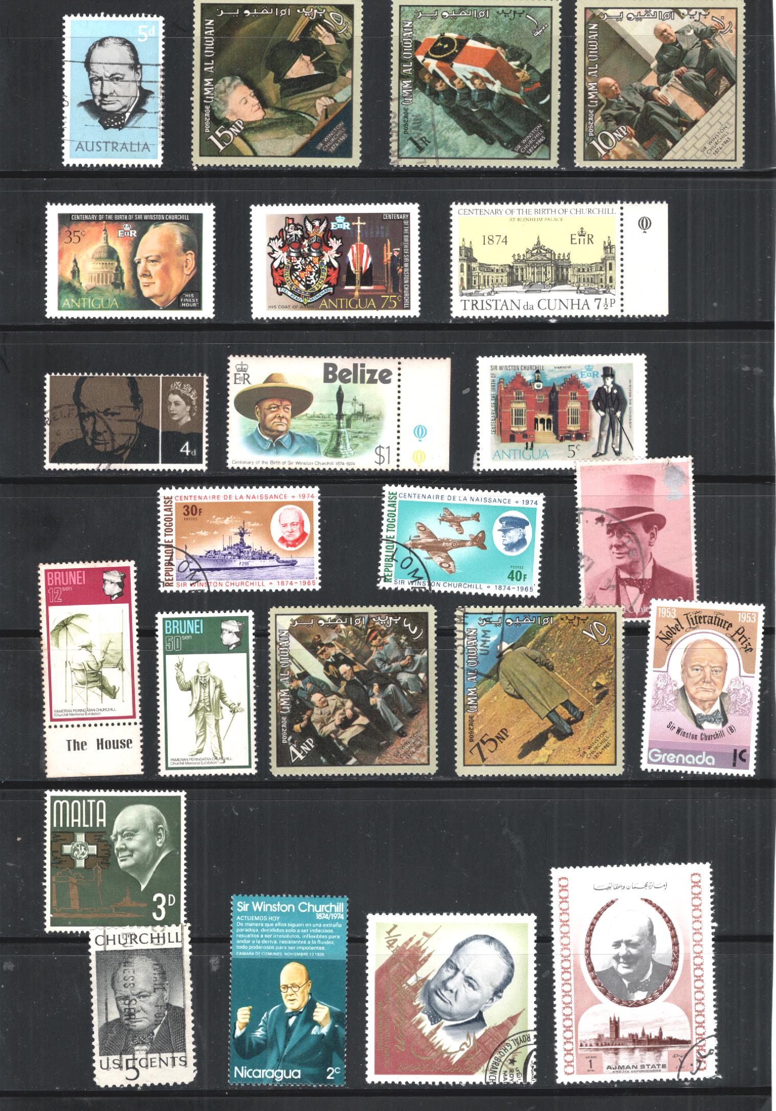 Famous People : CHURCHILL TOPICAL